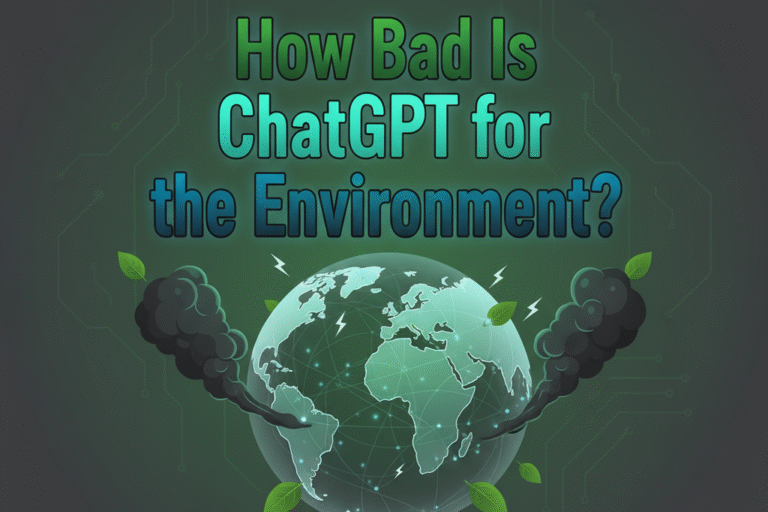 How Bad Is ChatGPT for the Environment?