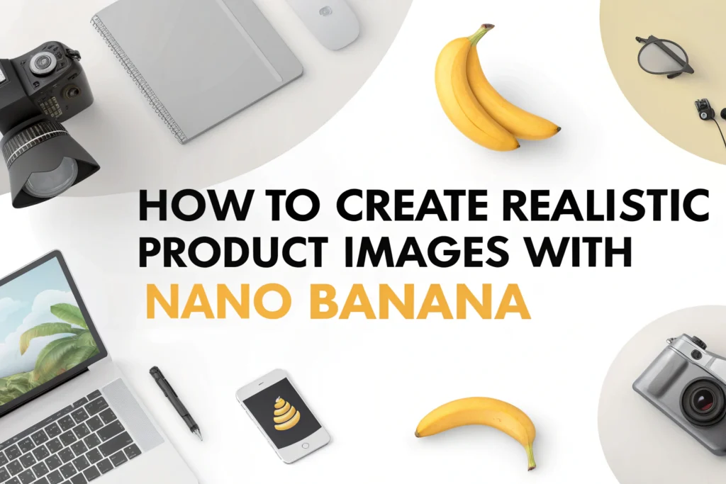 How to Create Realistic Product Images with Nano Banana