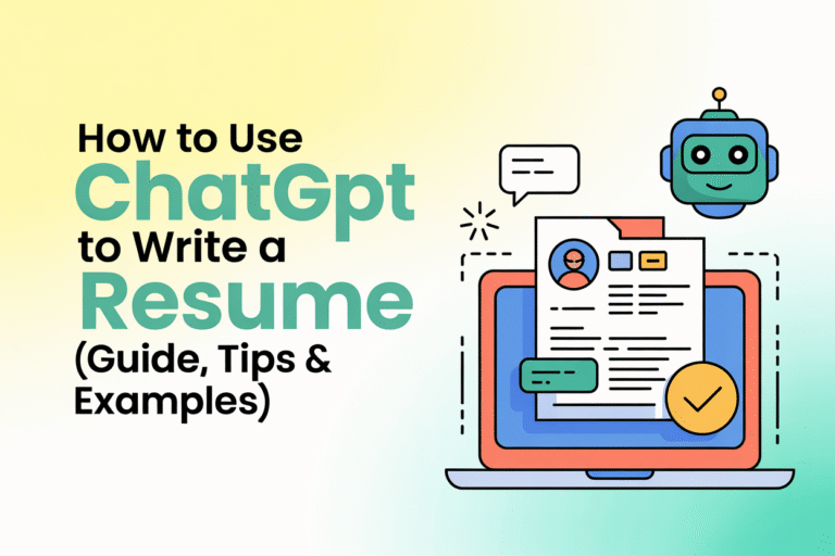 How to Use ChatGPT to Write a Resume (Guide, Tips & Examples)