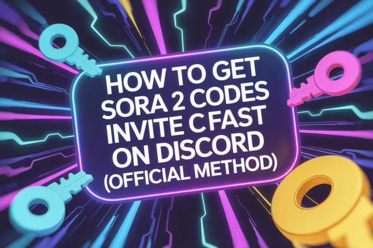 How to Get Sora 2 Invite Codes Fast on Discord (Official Method)